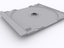 compact disc cd case 3d obj