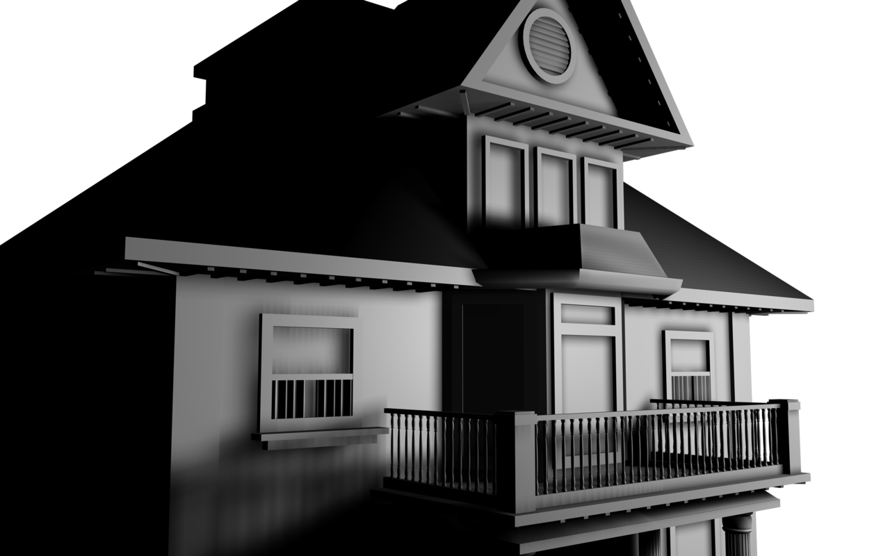 3ds max house home