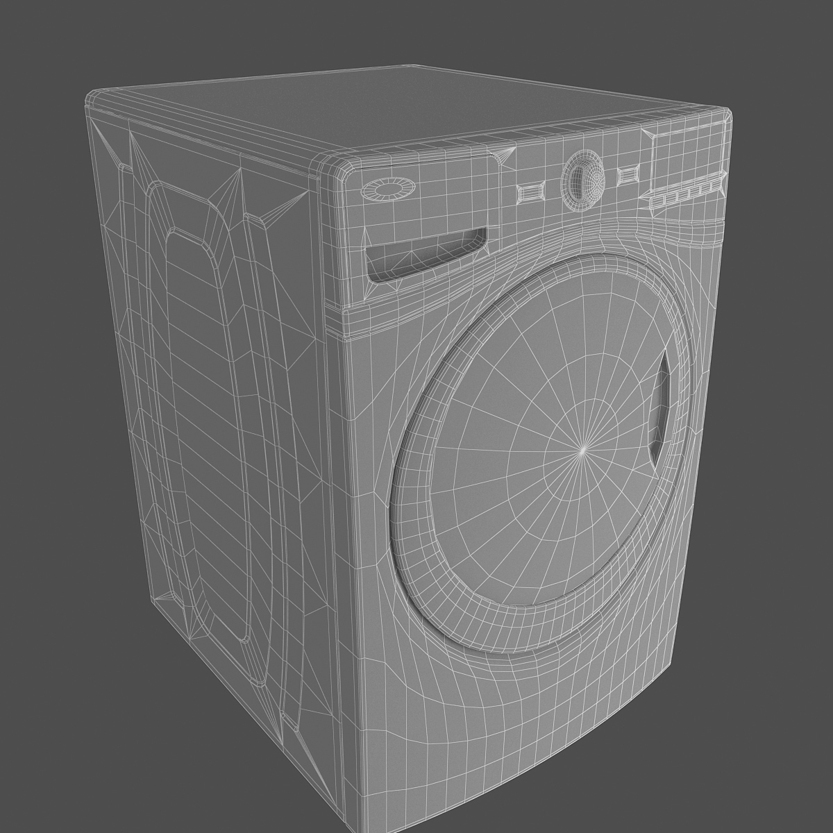 washing machine 3d max