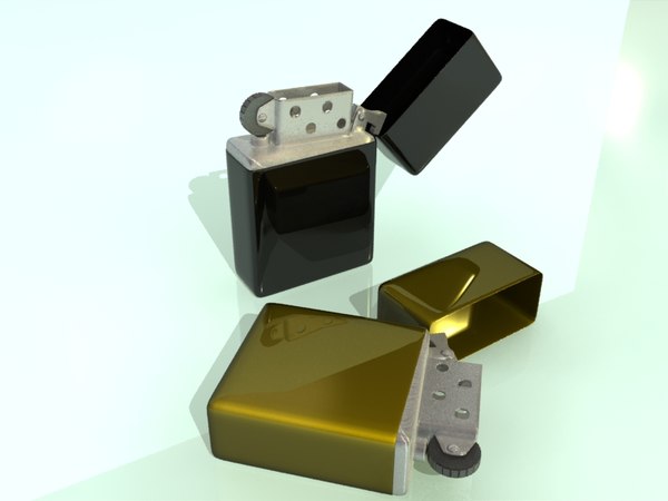 zippo 3d model