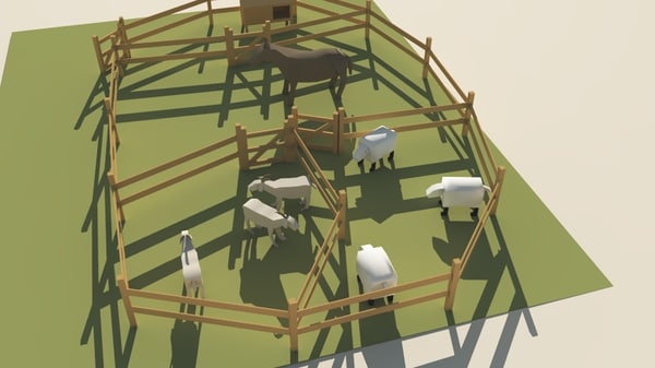 3d zoo model