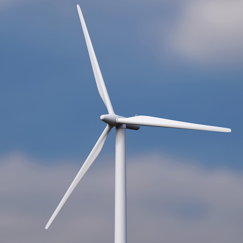 wind turbine 3d model