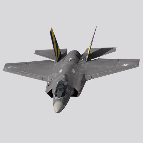 3d f-35 cf-1 1 model