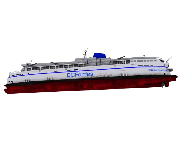 3d ferries model