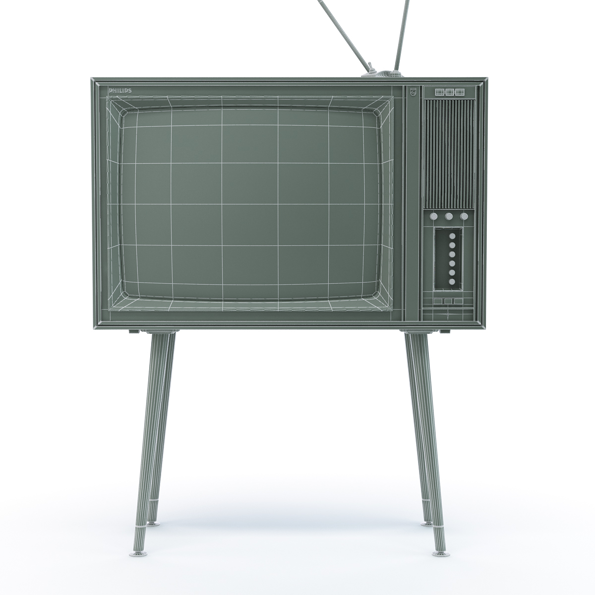 3d retro television philips x26k151 model