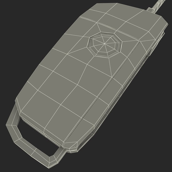 remote key fobs 3d model