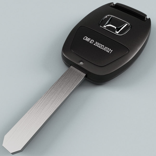 remote key fobs 3d model