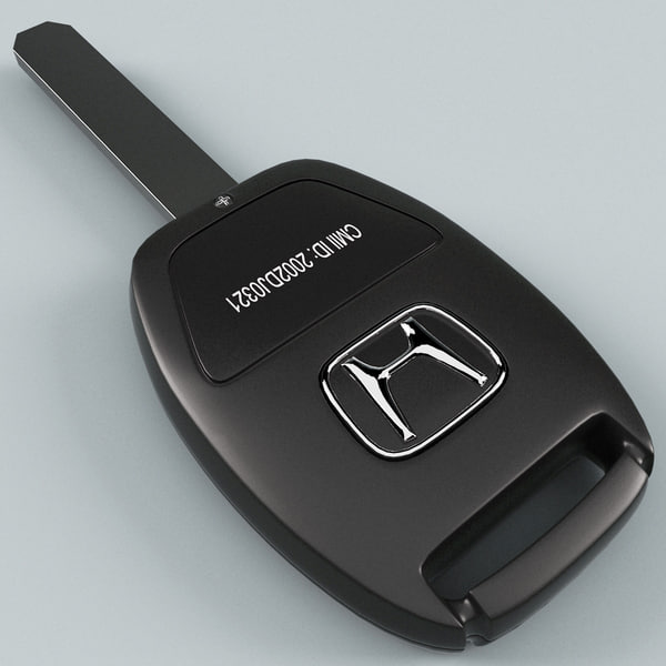 remote key fobs 3d model