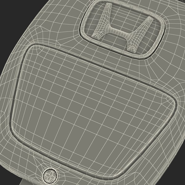 remote key fobs 3d model