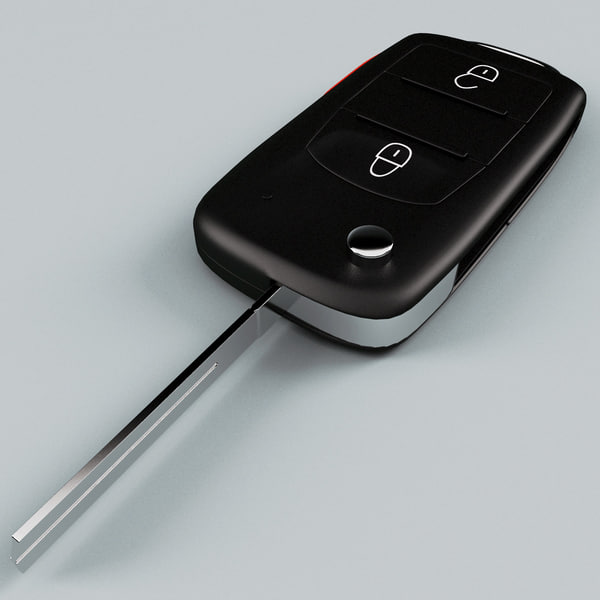 remote key fobs 3d model
