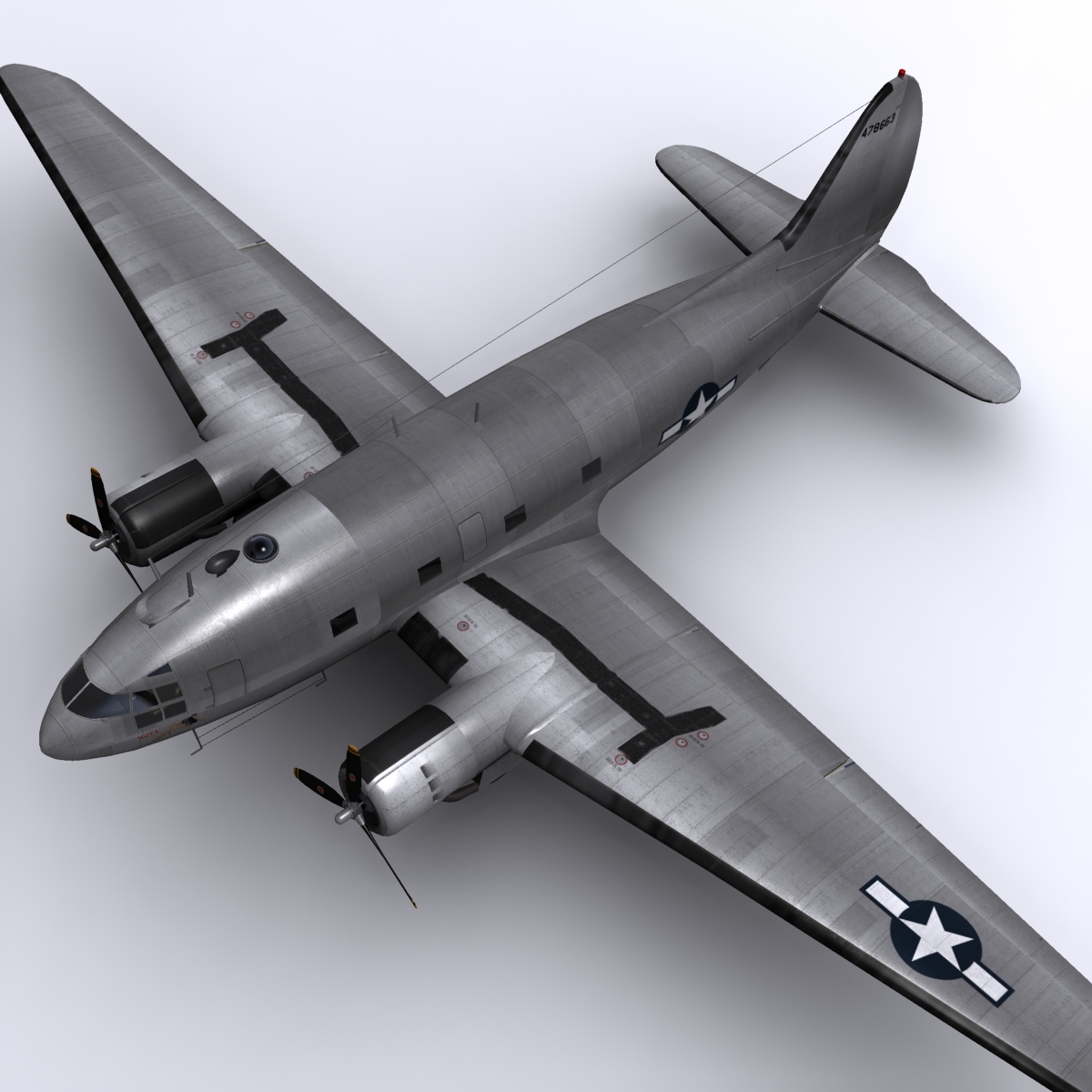 3ds c-46 commando transport china