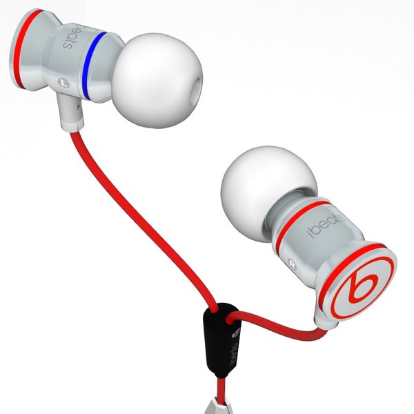 monster ibeats headphones 3d max
