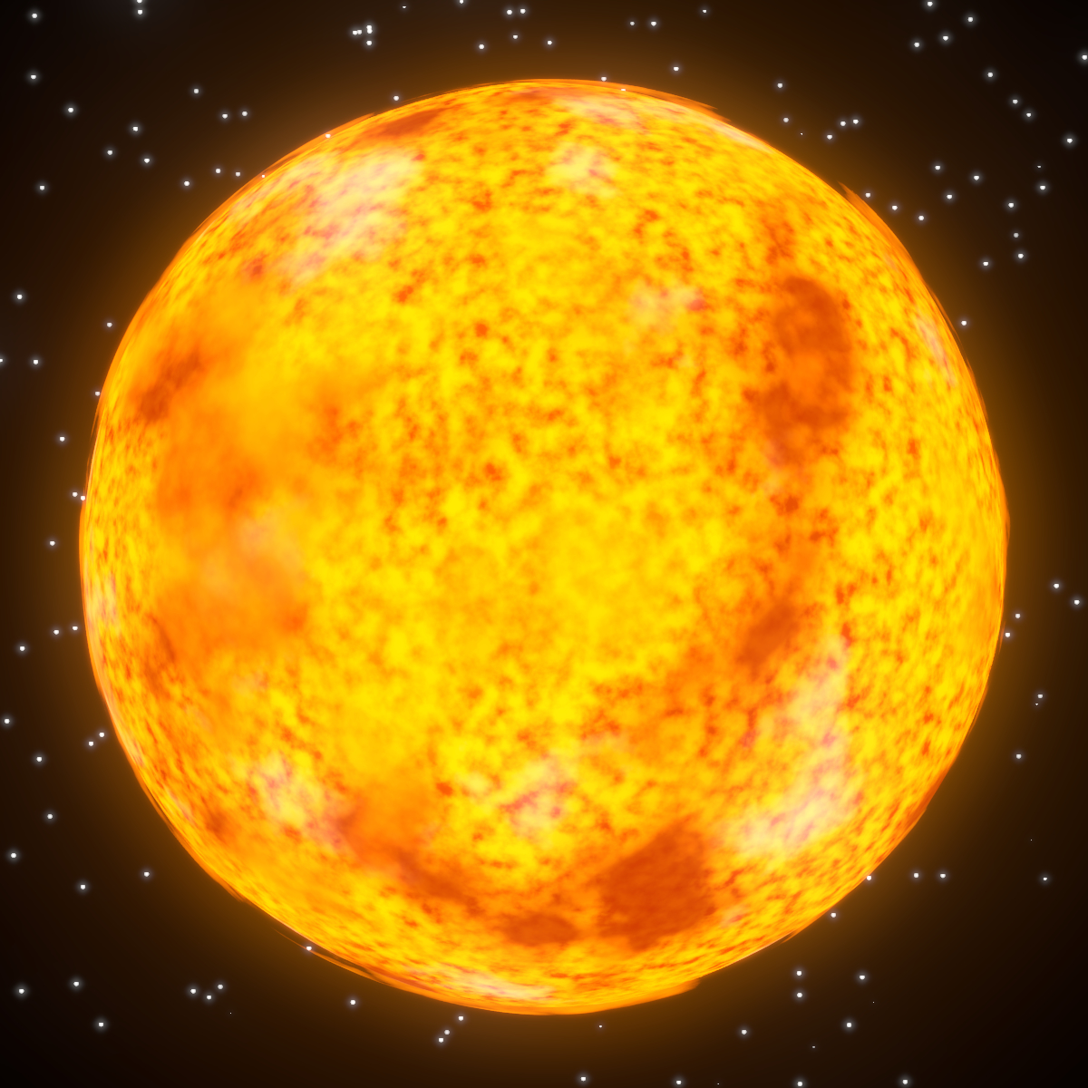 3d sun