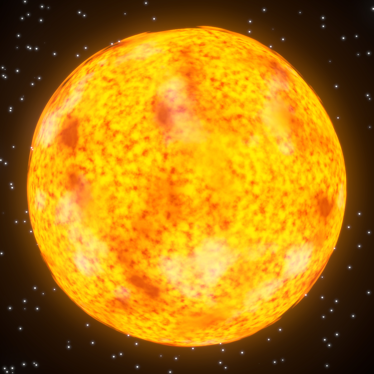 3d sun