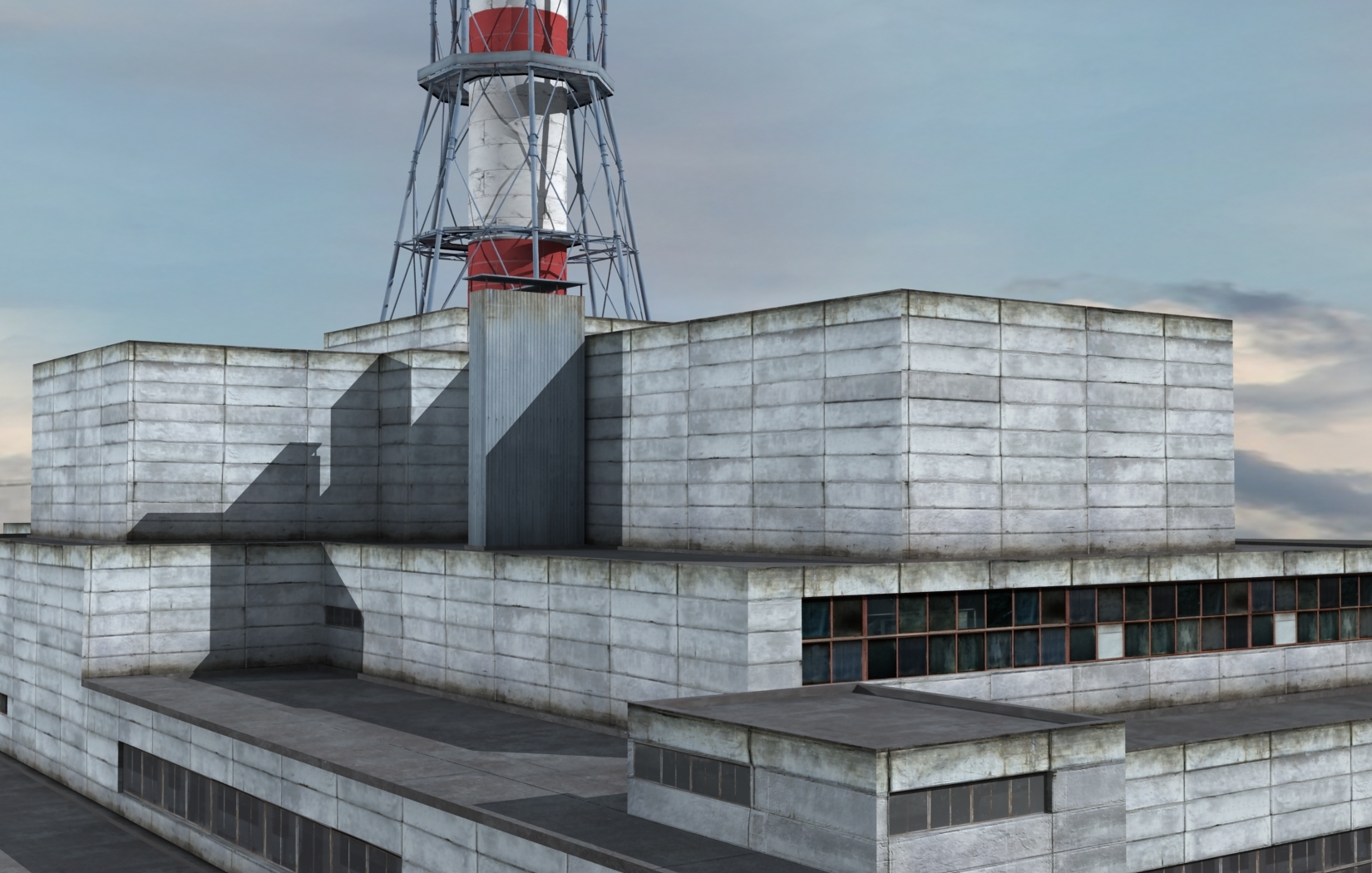 3dsmax chernobyl nuclear power plant