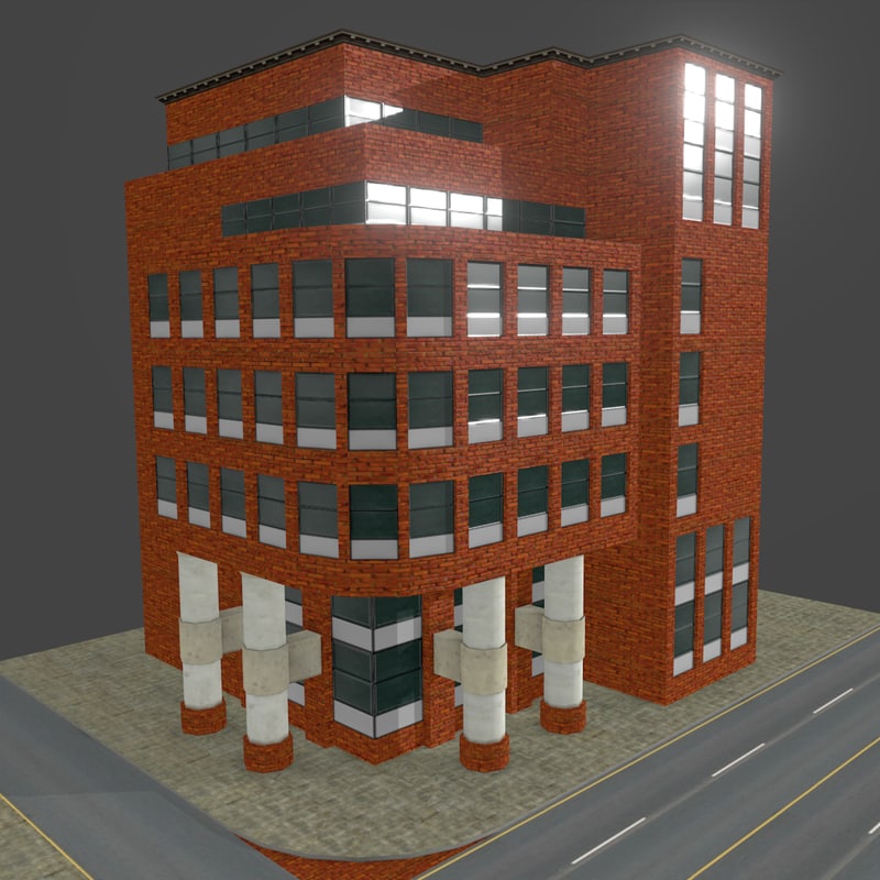free building 3d model