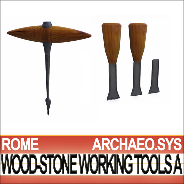 3d rome wood stone working