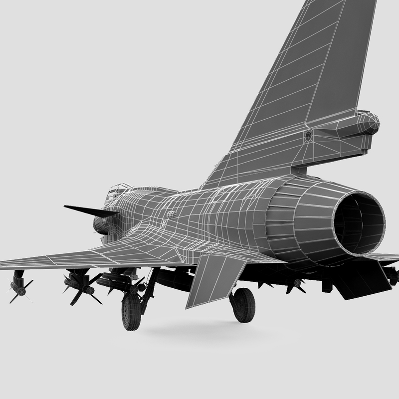 chengdu j-10 china fighter aircraft 3d c4d
