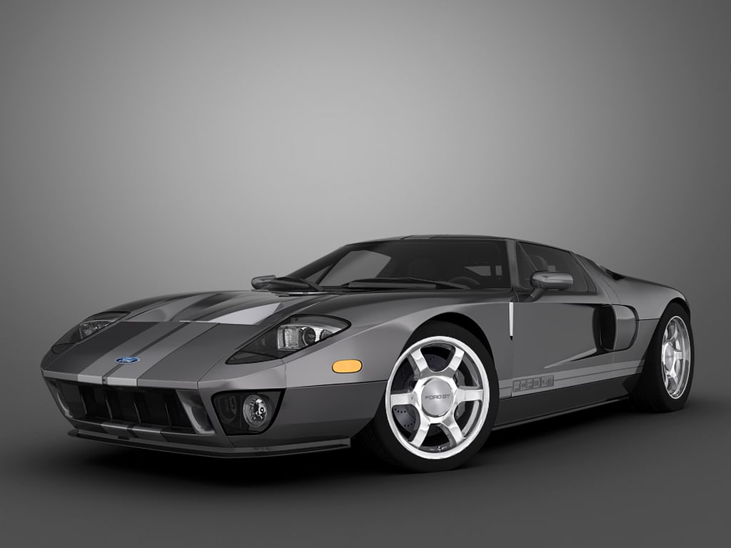 gt gt40 3d model