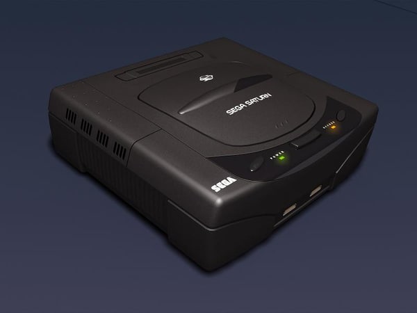 3d sega saturn video console