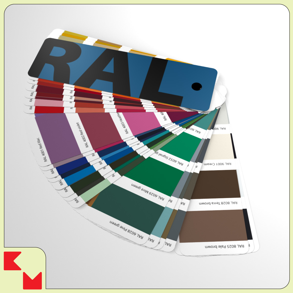 3d ral color guide