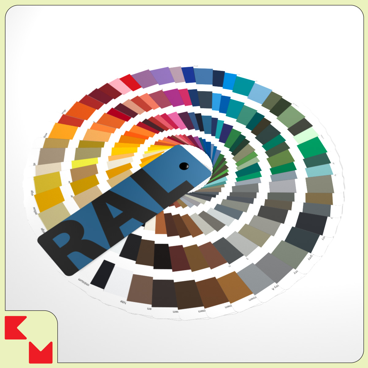 3d ral color guide