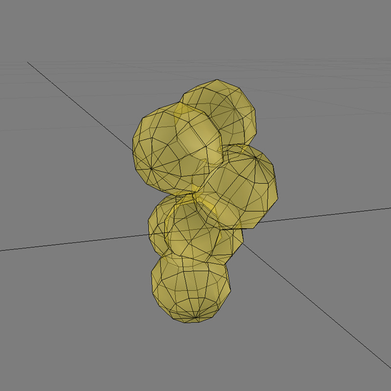 microbes micro organisms 3d model