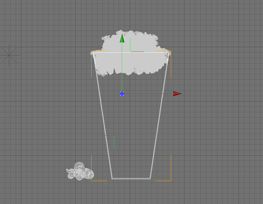 free popcorn 3d model