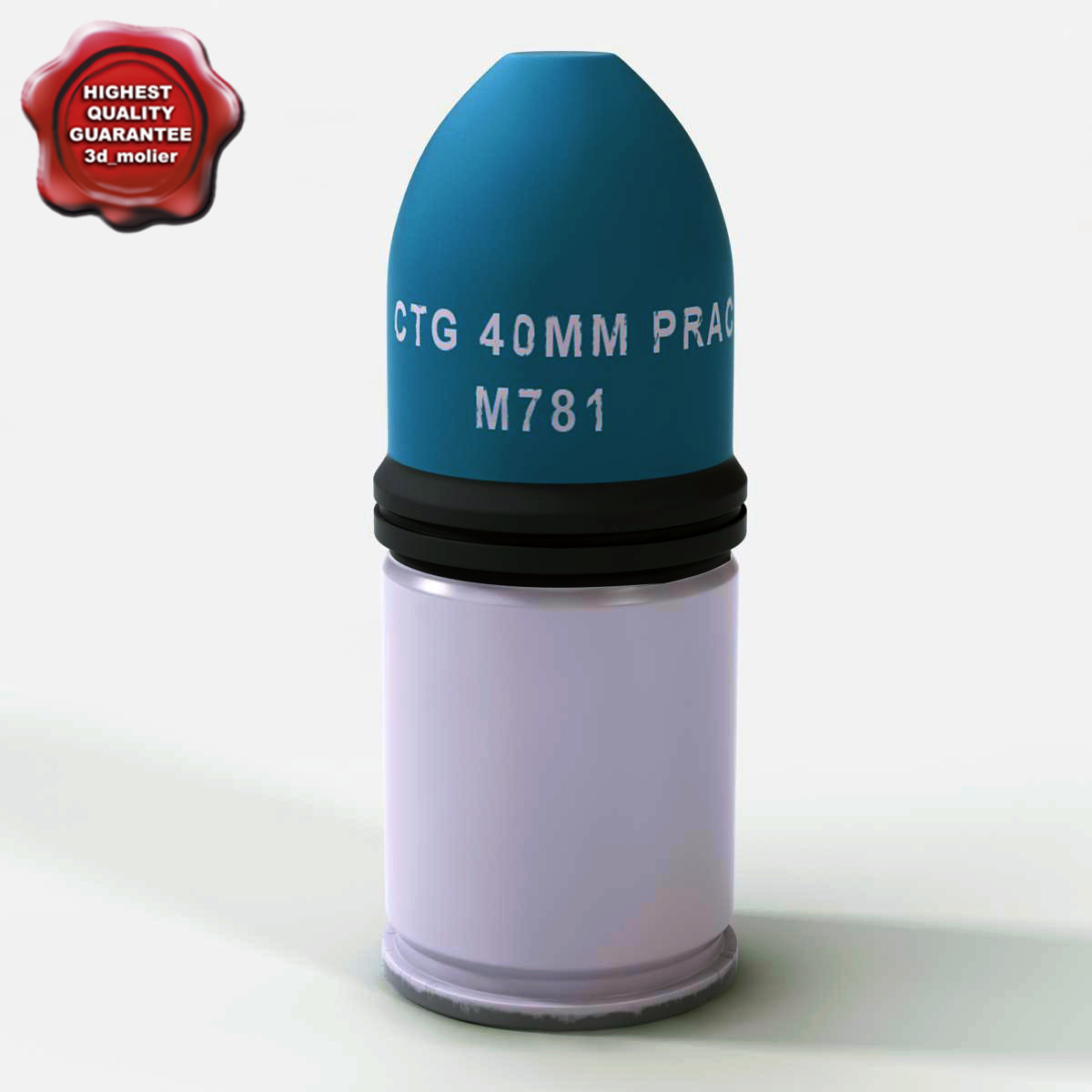 3d m781 grenade model