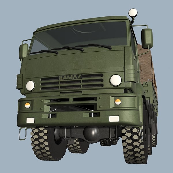 kamaz-6560 truck loader 3d 3ds