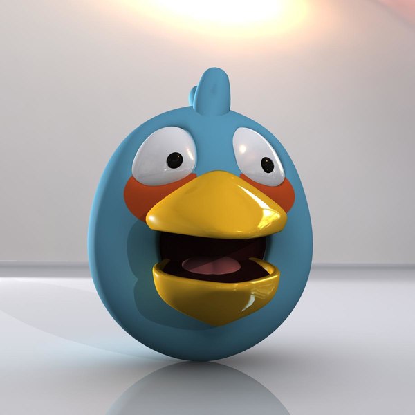 angry birds 10 pack 3d model