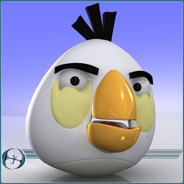 angry birds 10 pack 3d model
