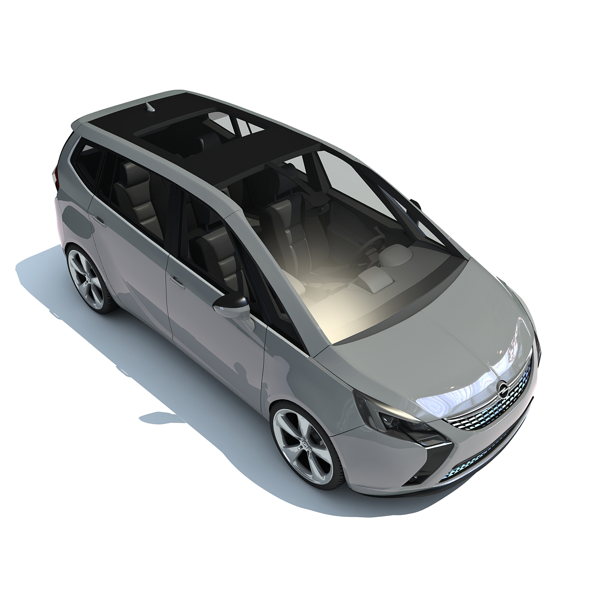 opel zafira 3d 3ds