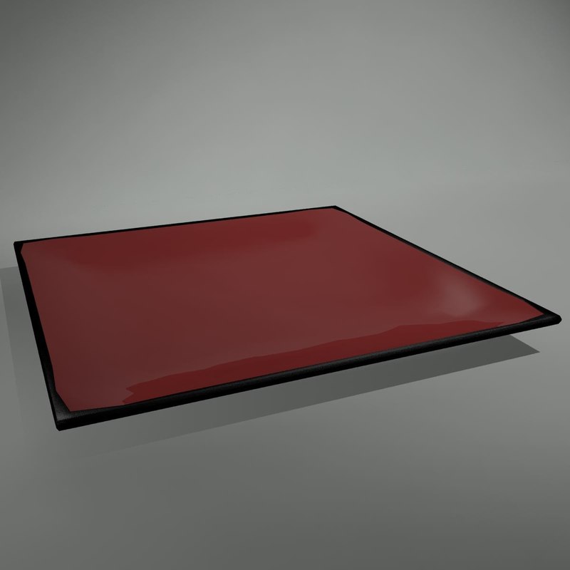 square plate 3d max