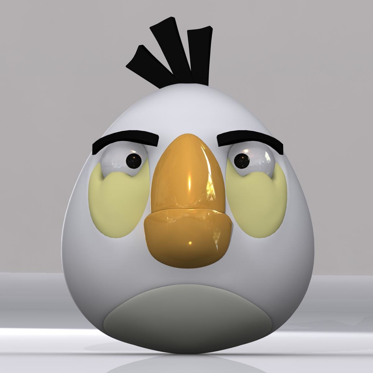 angry birds 10 pack 3d model