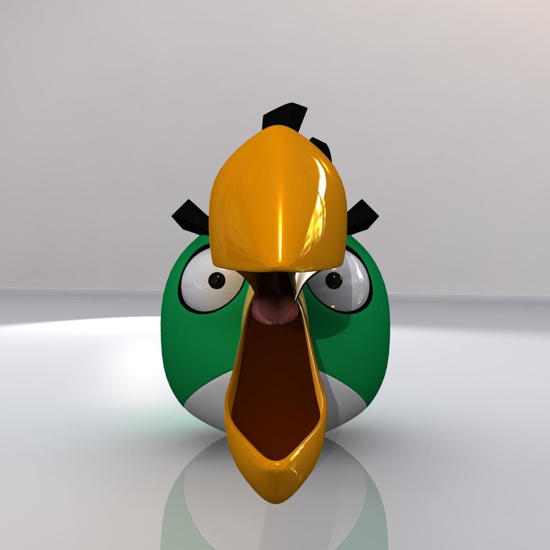 3ds max angry bird 3