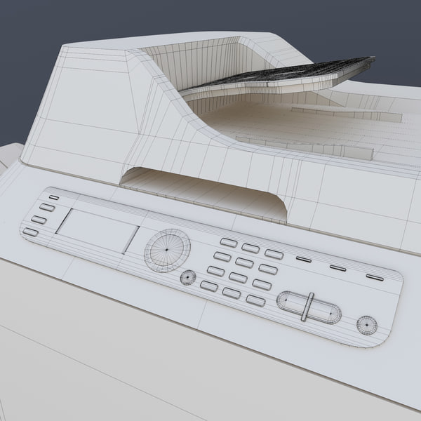 3d copier photocopier photo model