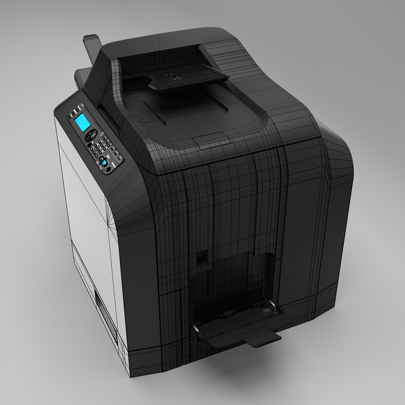 3d copier photocopier photo model