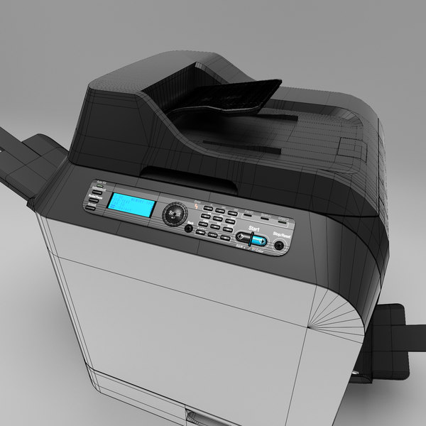 3d copier photocopier photo model