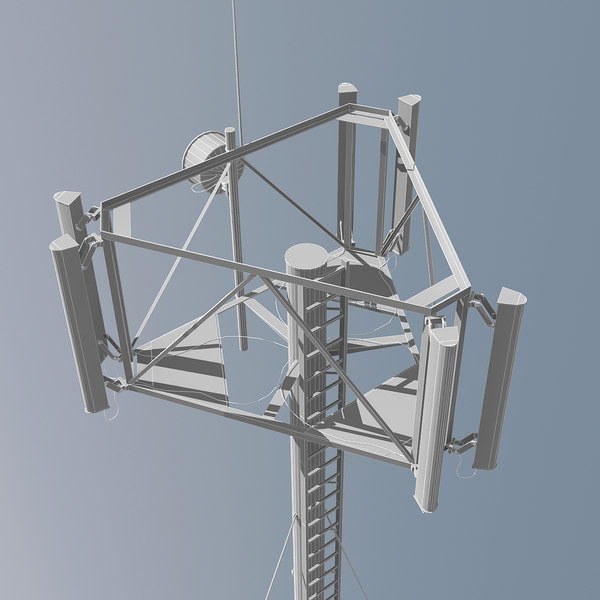 3d cell tower antenna