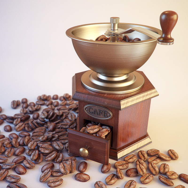 coffee 3d model