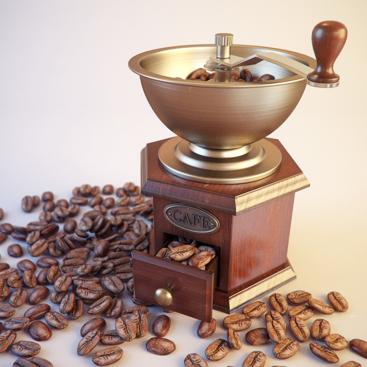 coffee 3d model