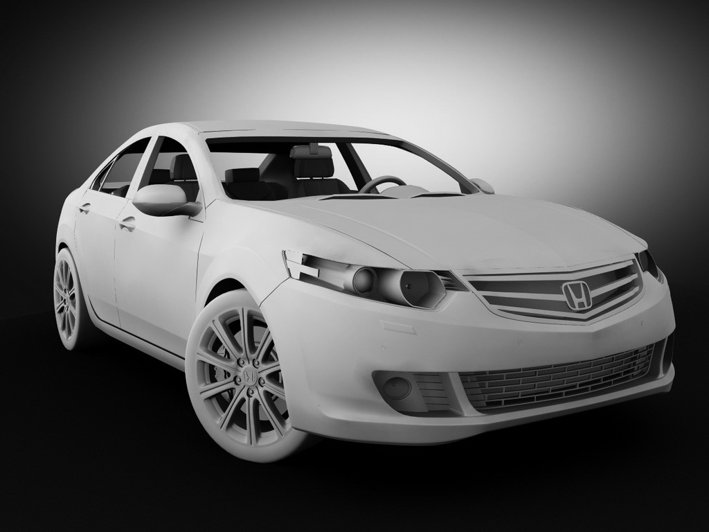 honda car 3d 3ds