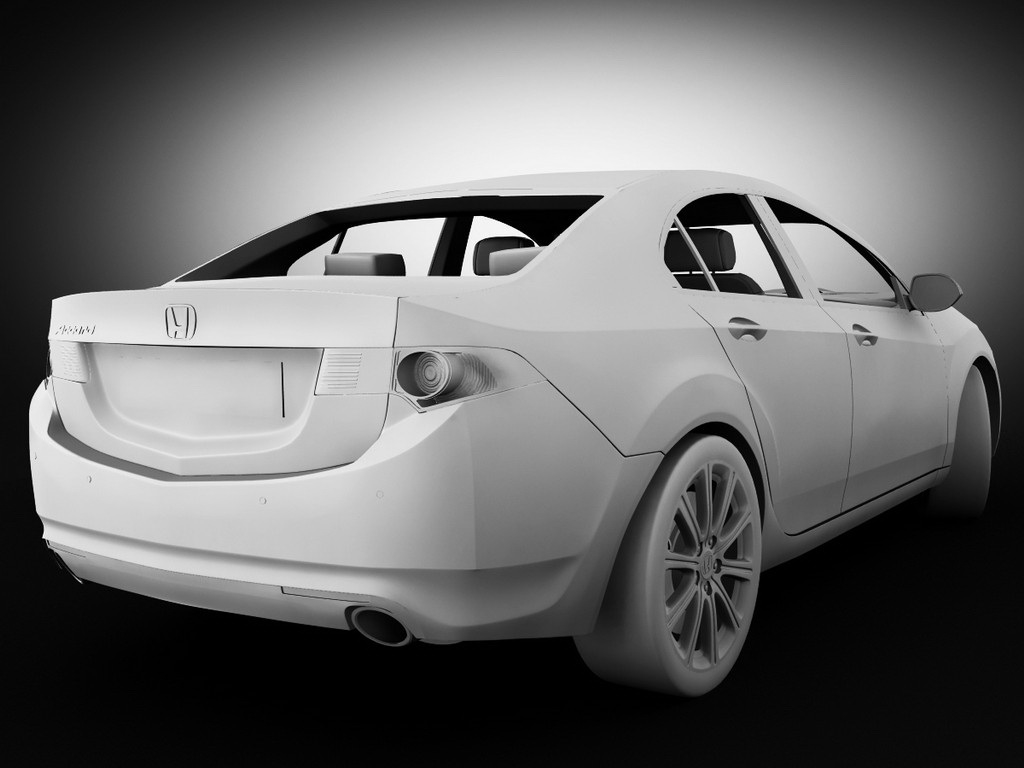 honda car 3d 3ds