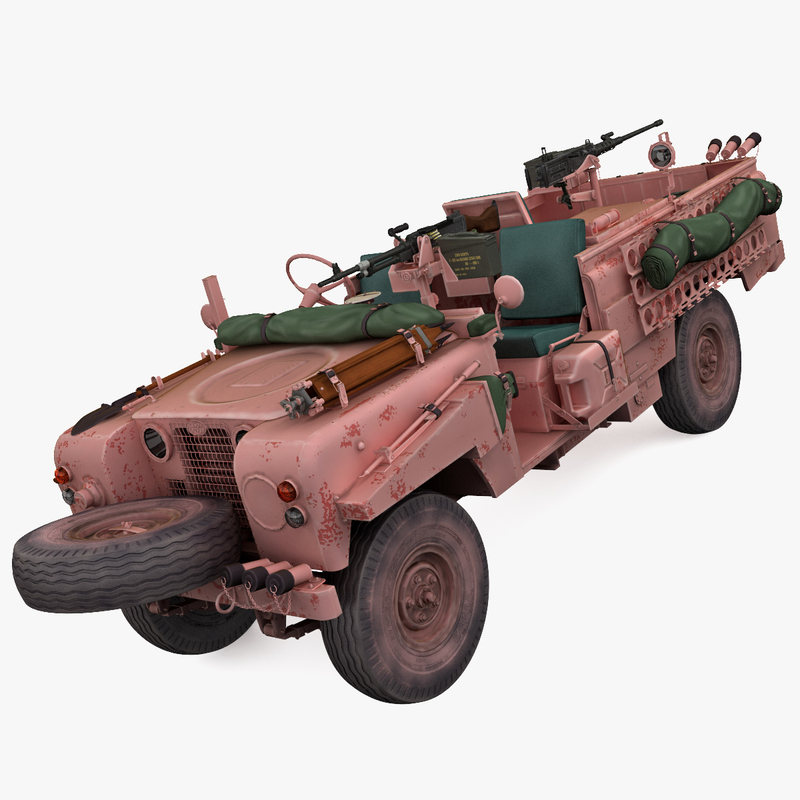 land rover s2a sas 3d model