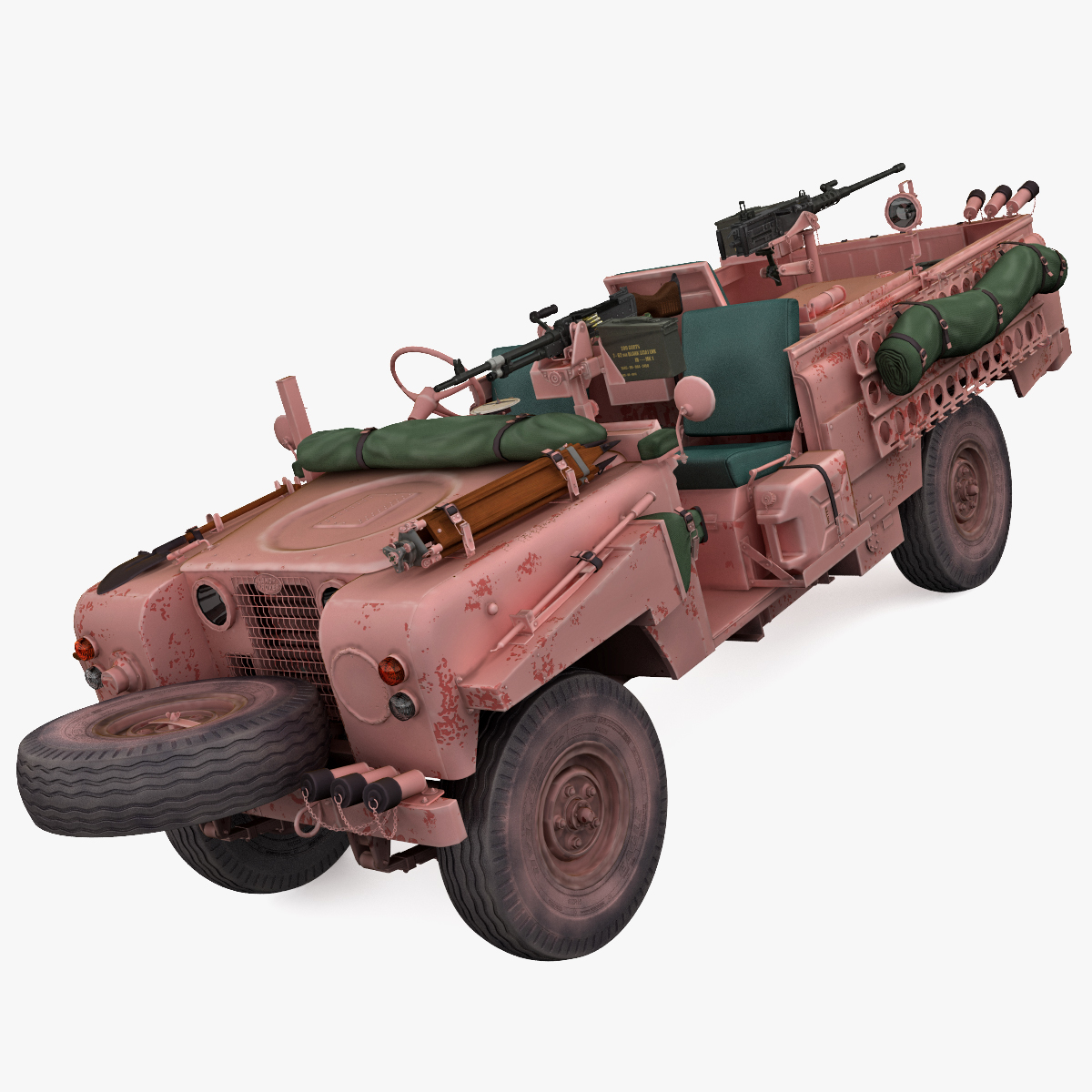 land rover s2a sas 3d model
