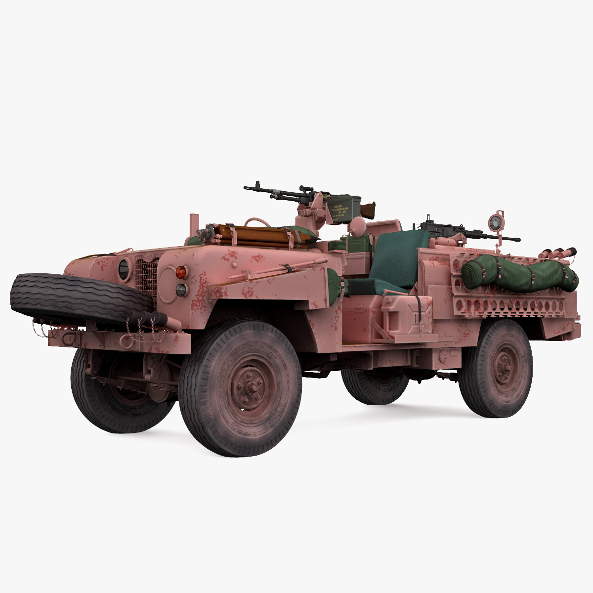 land rover s2a sas 3d model