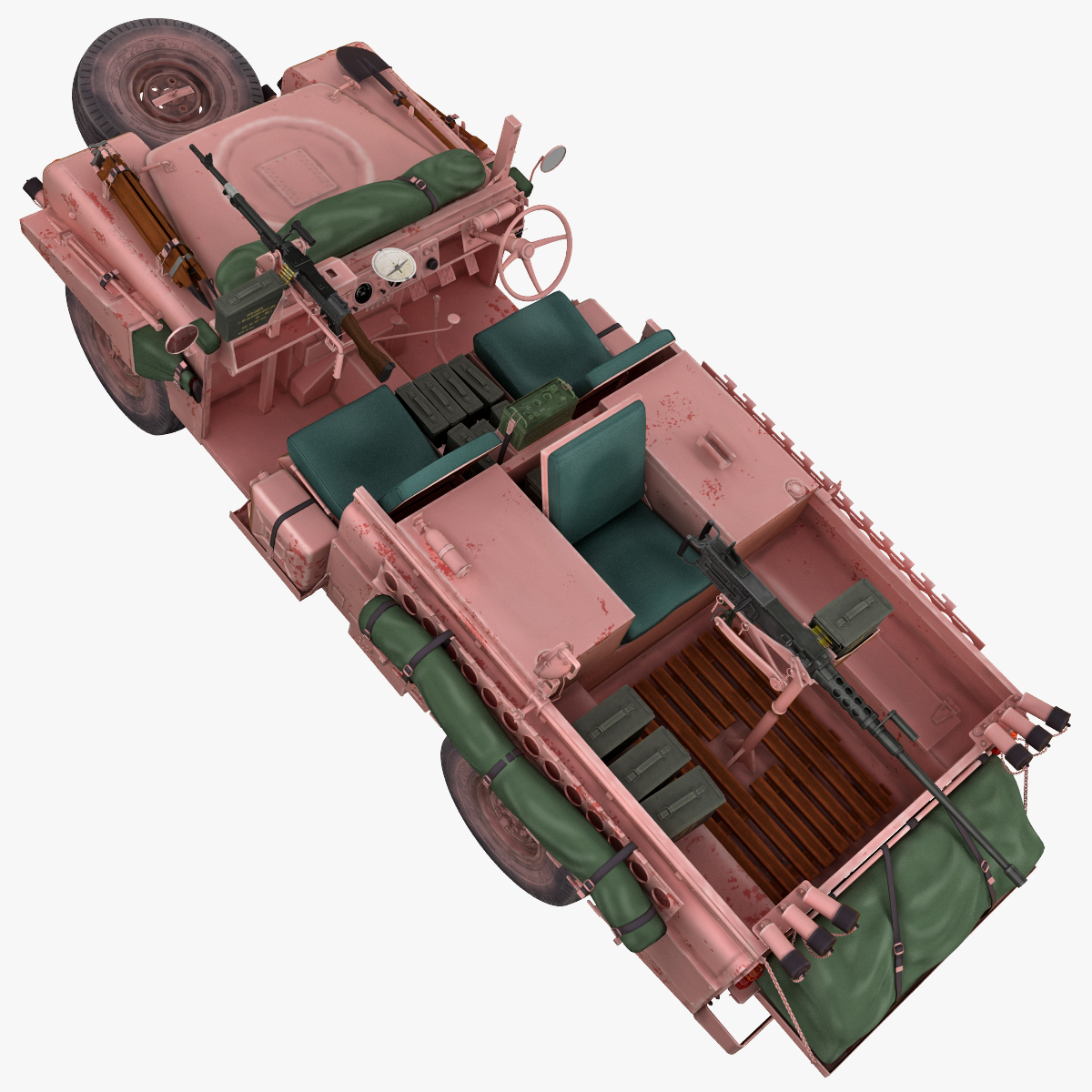 land rover s2a sas 3d model