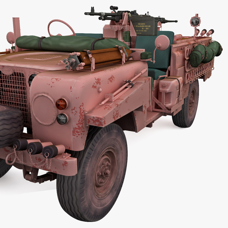 land rover s2a sas 3d model