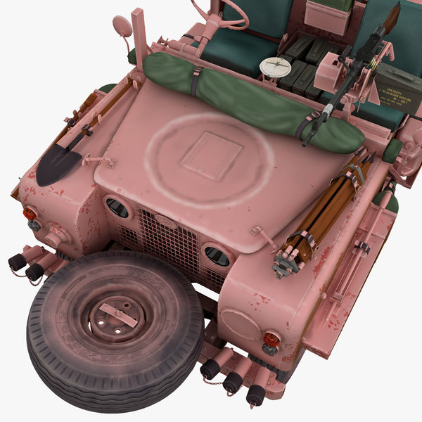 land rover s2a sas 3d model